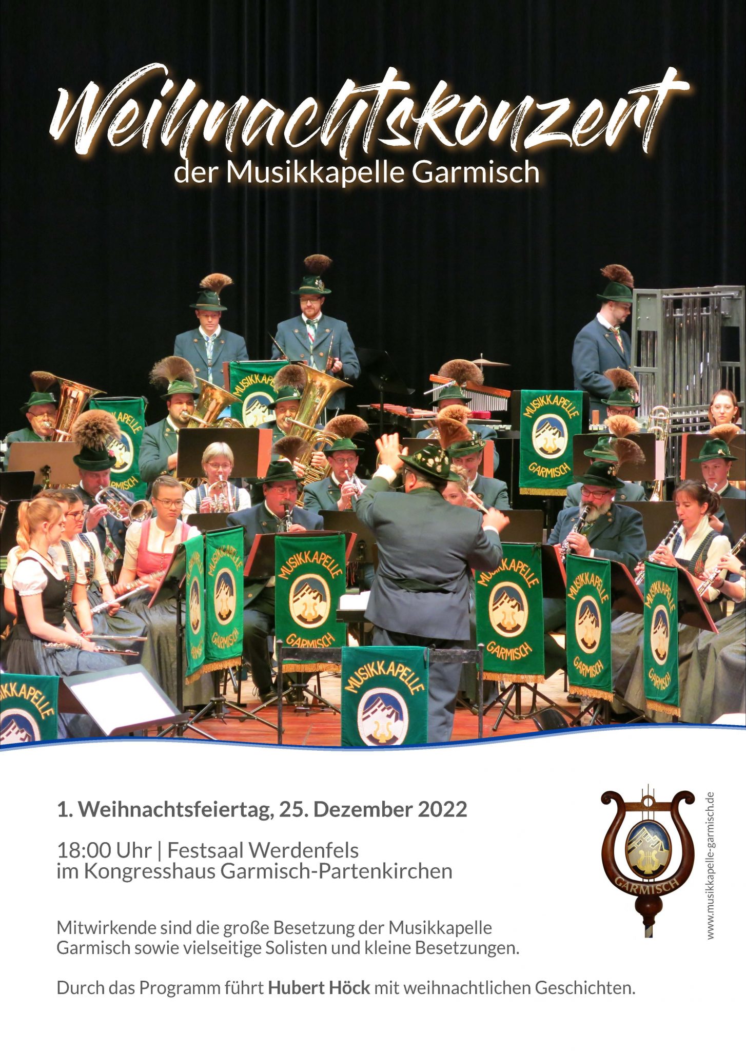 Einladung zum Weihnachtskonzert – Musikkapelle Garmisch e.V.